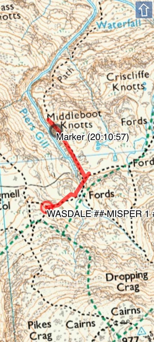 Piers Gill, Scafell Pike – Fri 5th Nov 2021 – Wasdale Mountain Rescue